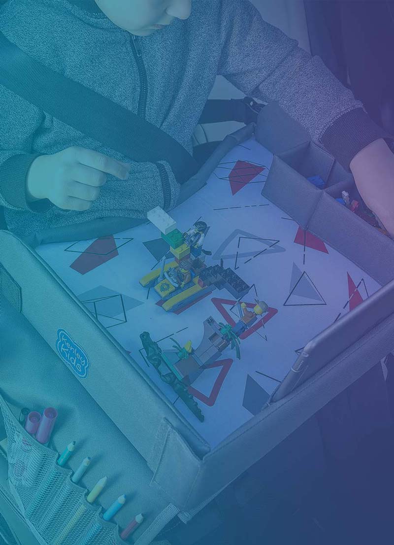 Car Seat Activity Tray | Kids Travel Lap Tray